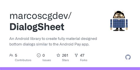 Github Marcoscgdev Dialogsheet An Android Library To Create Fully