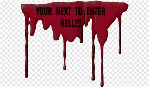 Blood Wound Dripping Blood Furniture Text Png Pngegg