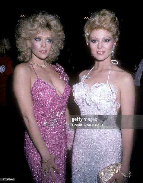 Actress Judy Landers And Actress Audrey Landers Attend A Chorus