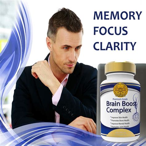 Brain Boost Nootropics Max Strength Complex Of Vitamins For Memory