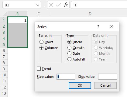 Excel Fill Series My Online Training Hub