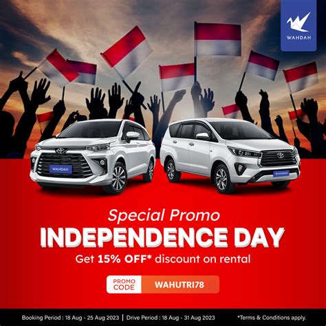 Independence Day Special Promo Get 15 Discount With Wahdah Wahdah