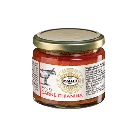 Chianina Meat Sauce Maletti 1867 Srl