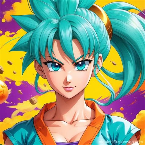 Bulma In Dragon Ball Art Style Stable Diffusion Online
