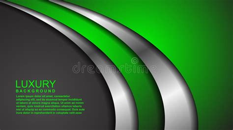 Simple Curve Shaped Overlapping Background For Business With Space For Text Stock Illustration