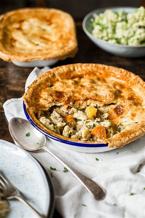 Chicken Pot Pie With Roasted Vegetables Vikalinka