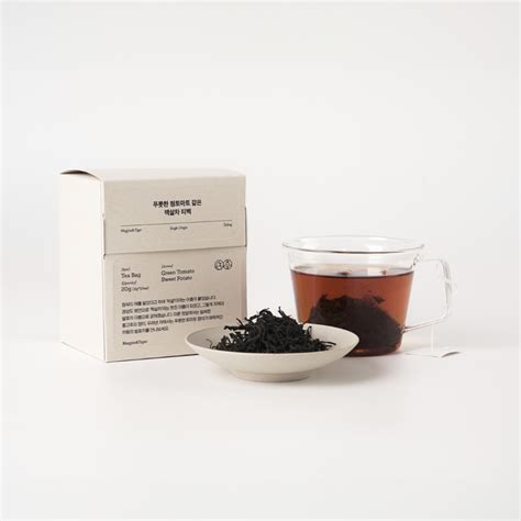 푸릇한 청토마토 같은 잭살차 티백 10ea 감도 깊은 취향 셀렉트샵 29cm