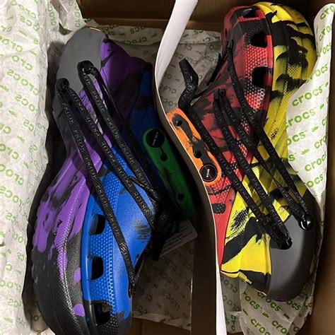 Ruby Rose X Crocs Just Love New And Never Worn Depop