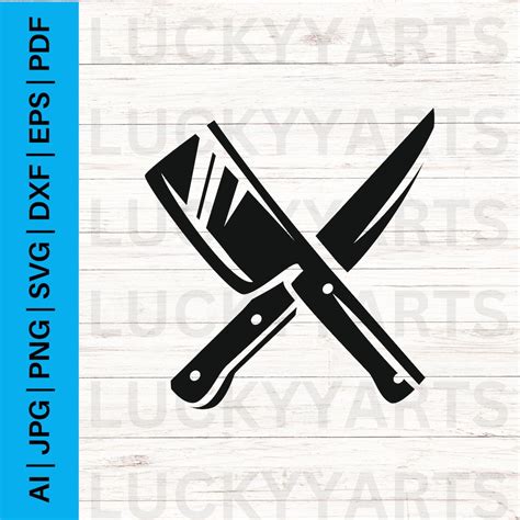 Knives Svg Crossed Knives Svg Chef Svg Chef Knives Svg Knives