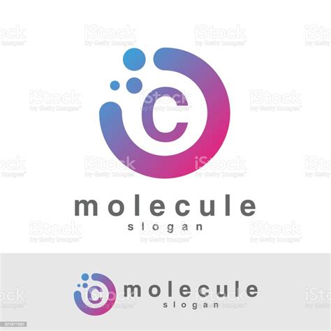 분자 초기 편지 C 아이콘 디자인 0명에 대한 스톡 벡터 아트 및 기타 이미지 0명 개념 개념과 주제 Istock