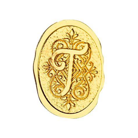 Pohot Exquisite Wax Sealing Head Lettering Carving Embossed Seal Head