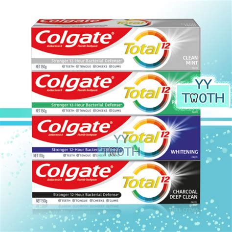 Colgate Total 12 Toothpaste 150g Ubat Gigi Colgate 12 Range Tooth Paste