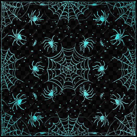 Premium Psd Gothic Spider Web Cnc Art With Thread Pattern And Spider