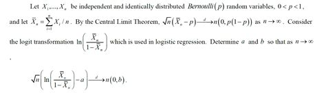 Solved Let X7 X Be Independent And Identically Chegg