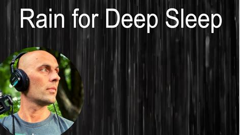 Heavy Rain No Thunder Black Screen Sounds For Sleeping Study Music