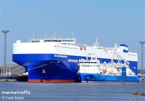 Ship Cma Cgm Indianapolis Vehicles Carrier Registered In Malta