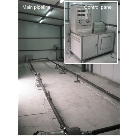 Experimental System Of Leakage From The Pipeline Download Scientific Diagram