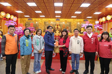 迎天公生 陳其邁參拜4座天公廟 祈求國泰民安 社會繁榮 愛高雄一萬個理由