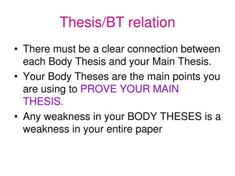 Ppt Thesis Statement Components Powerpoint Presentation Free