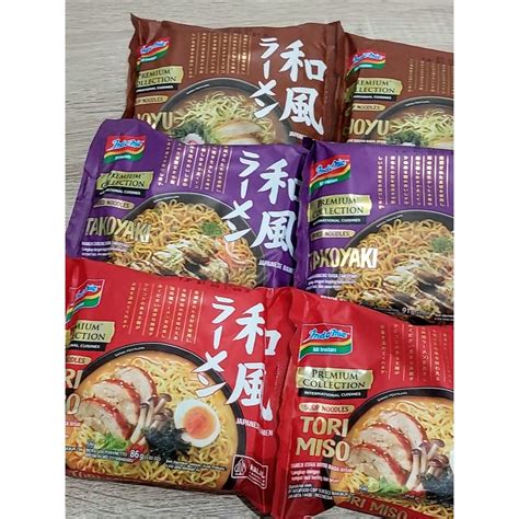 Jual Indomie Japanese Premium Collection Takoyaki Tori Miso Shoyu Ramen