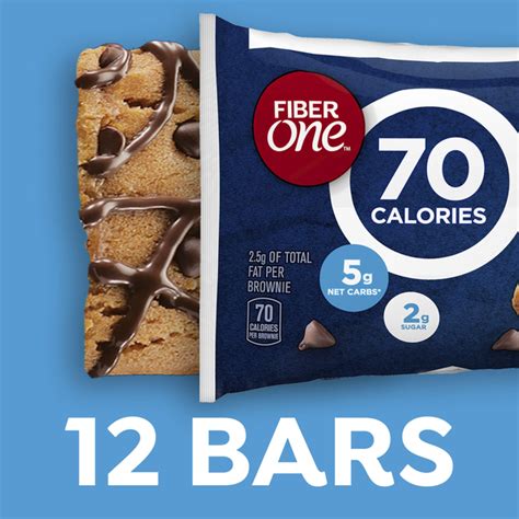 Kroger Fiber One Chocolate Chip Cookie Brownies Same Day Delivery Or