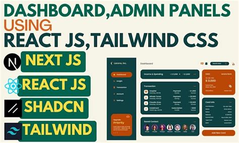Create Dashboard Using React Jsnext Jstailwind Css By Showmiksadman