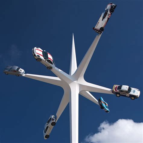 Goodwood Festival Of Speed Sculpture By Gerry Judah Celebrates Porsche