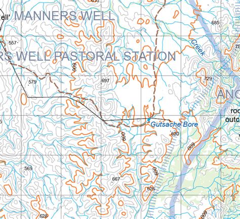 Flinders Ranges Map 819 By Mapland Department For Environment And