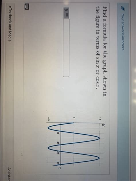 Solved Your Answer Is Incorrect Find A Formula For The Chegg