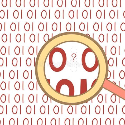 Magnifying Glass Scanning Database Stock Illustrations 96 Magnifying Glass Scanning Database