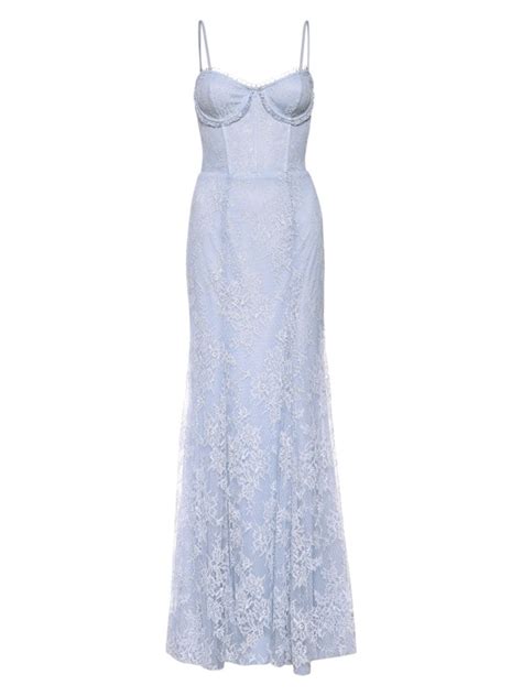 Shop Katie May Jasmine Bustier Lace Gown Saks Fifth Avenue
