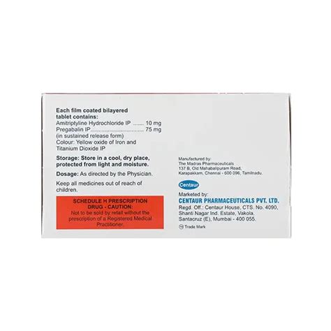 Amnuring P Tablet Sr View Usage Side Effects Price And Subtitute