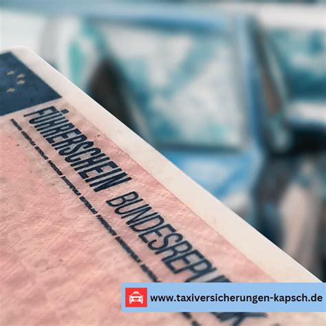 Fahrerlaubnis Zur Fahrgastbeförderung P Schein In Deutschland Erhalten — Versicherungsagentur
