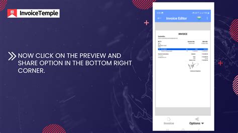 How To Write Send An Invoice In The Invoice Temple App