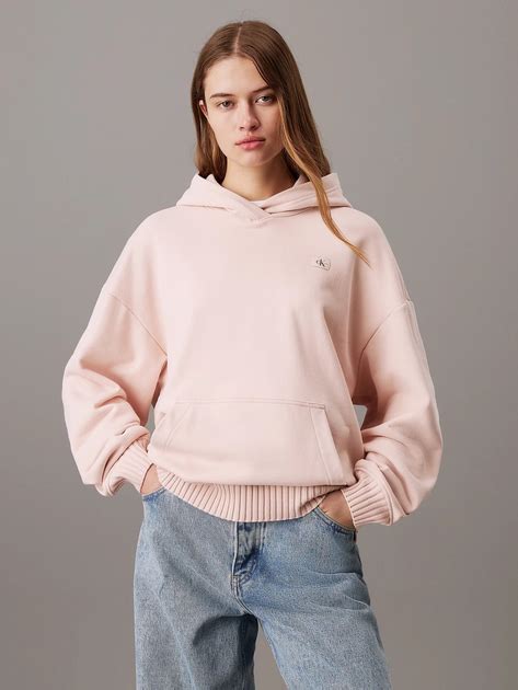 Худи женское Calvin Klein J20J224173-TER S Светло-розовое ...
