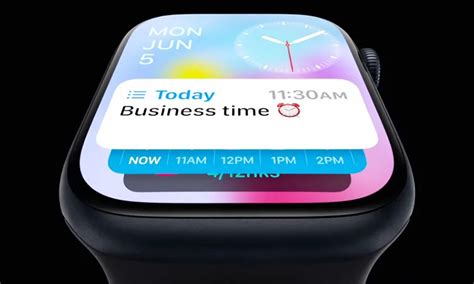 Apple Watch widget ları watchOS 10 da yeniden kucaklıyor