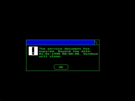 microsoft windows classic edition error box by oltscript313 on