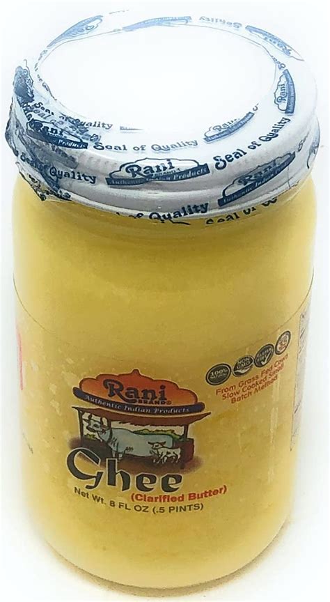 Rani Ghee Pure And Natural From Grass Fed Cows Clarified Butter 8oz