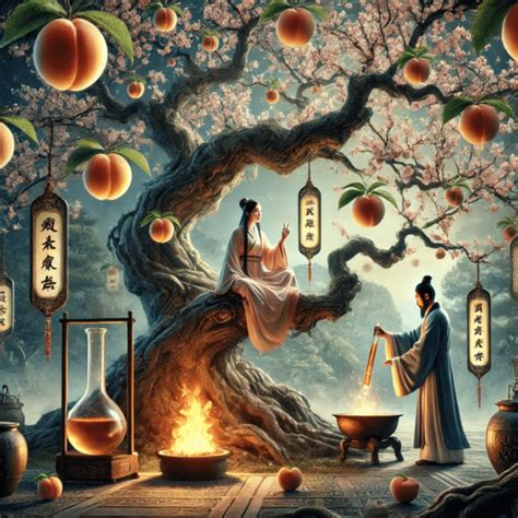Peaches Of Immortality Taoisms Symbol Of Longevity And Spiritual
