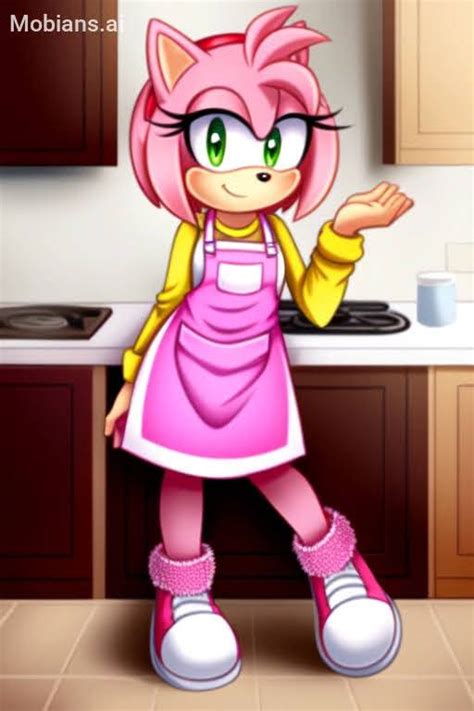 Amy Rose Back In The Kitchen By C0dyc On Deviantart