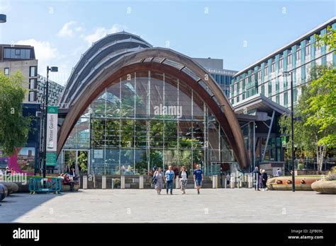 Winter Gardens Architecture Surrey Street Sheffield City South Y Hi Res