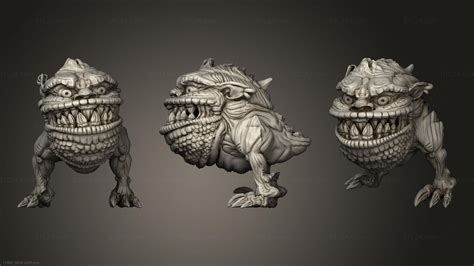 Chibi Funko Wildc Squig Chibi3894 3d Stl Model For Cnc