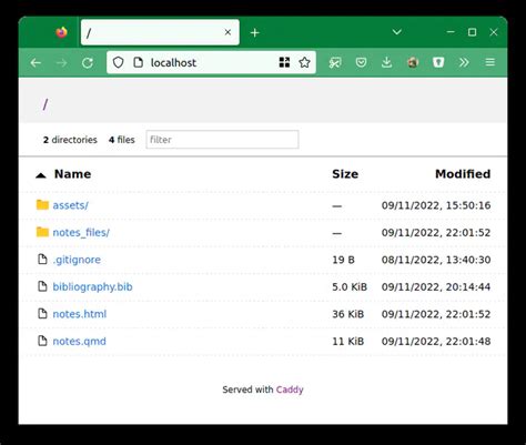 Caddy A Simple File Server Peterpf Dev