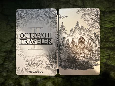 Sealed New Official Octopath Traveler Limited Edition SteelBook Case No Game For Nintendo NS