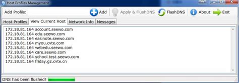 Host Profiles Management Use Programmer Sought