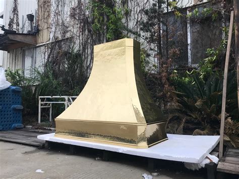 Classic Custom Brass Kitchen Hood