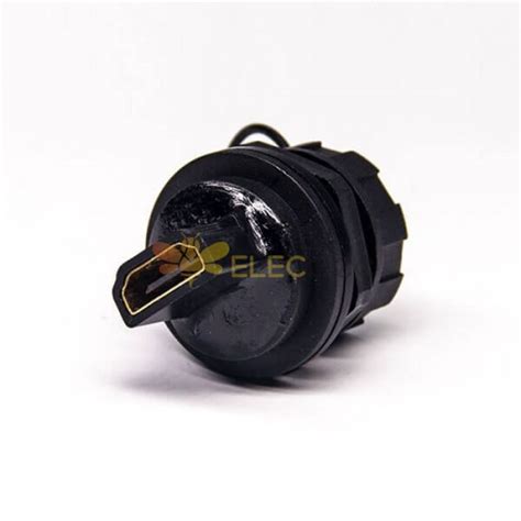 Waterproof Hdmi Female To Female Adapter 19pins Panel Mount Hdmi