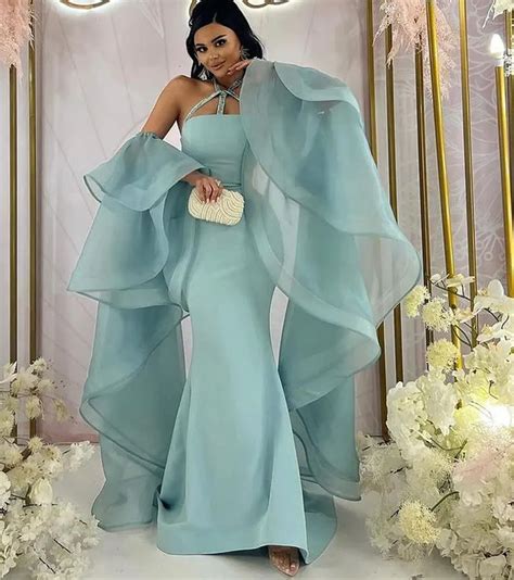 Luxury Mermaid Prom Dresses Beaded Evening Dress Luxury Birthday Dress