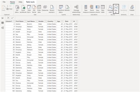 Power BI Hiding Tables Columns And Fields From Power Pivot GeeksforGeeks