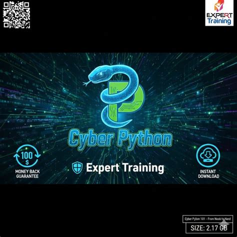 Python 101 From Beginner To Pro Expert Training